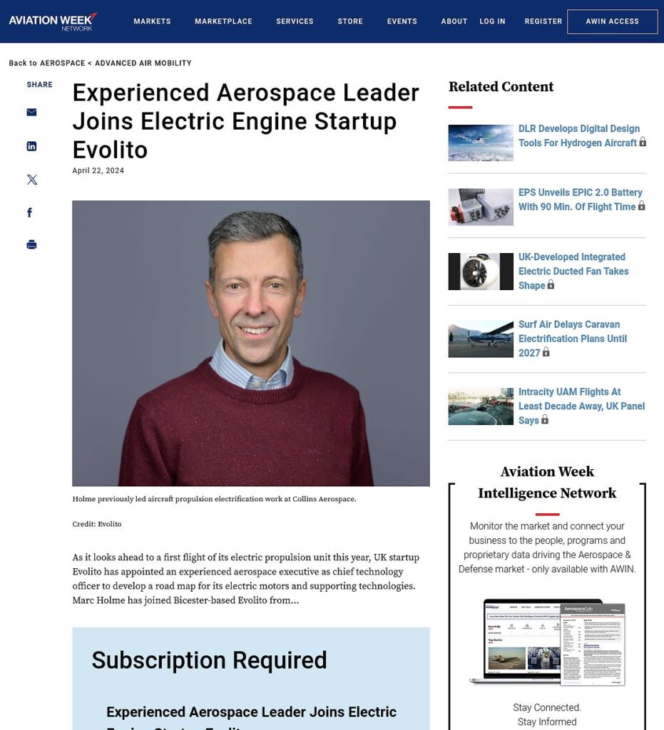 Evolito Ltd In The News